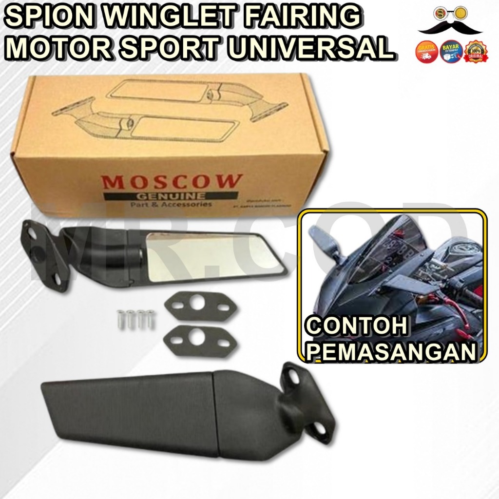 Jual SPION FERING ZX 25 CBR NINJA R15 V3 V6 YZF R1 R3 R25 KTM RC CF ...