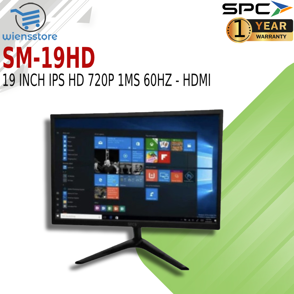Jual Monitor SPC LED 19′ SM-19HD IPS HD 720P 1MS 60HZ | Shopee Indonesia