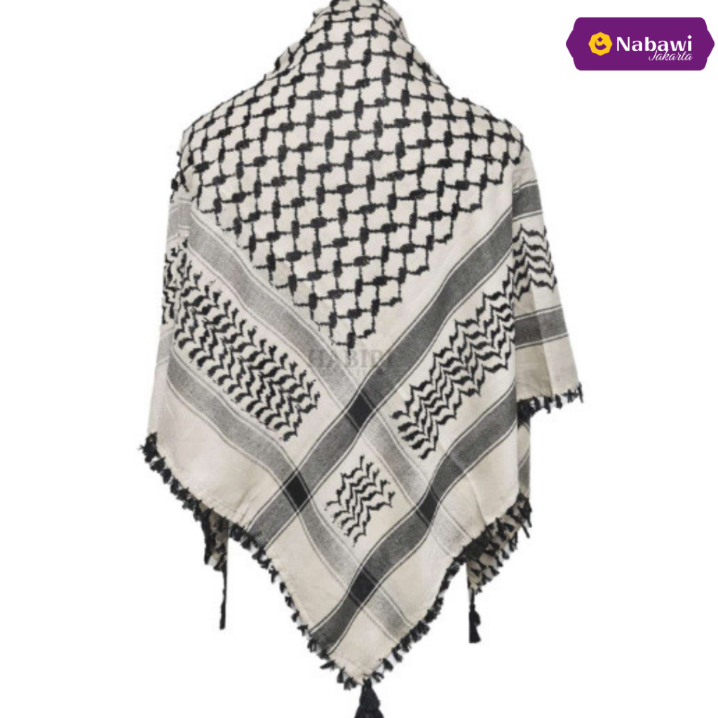 Jual Sorban Arab Almas Putih / Sorban Surban Haji / Keffiyeh, Sorban ...