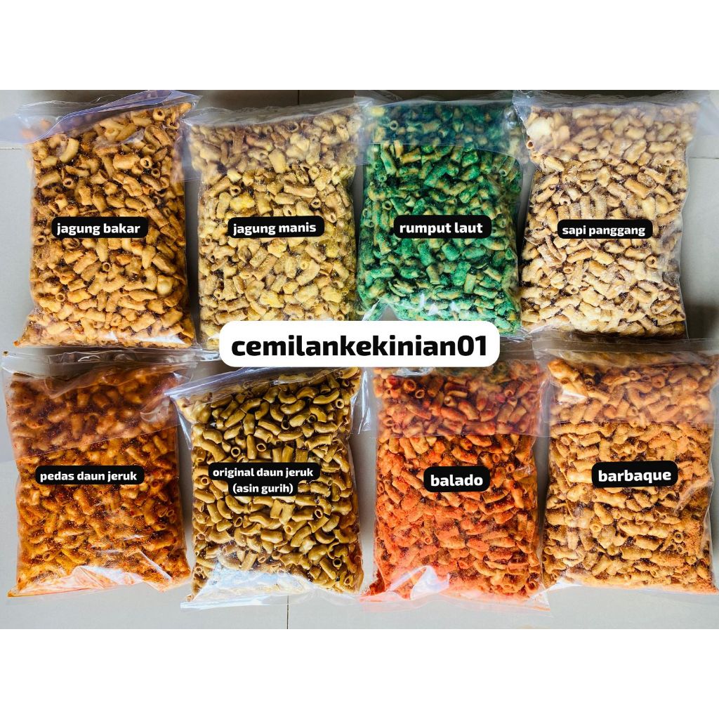 Jual MAKARONI BANTET ANEKA RASA READY VARIAN RASA BALADO/BARBAQUE/SAPI ...