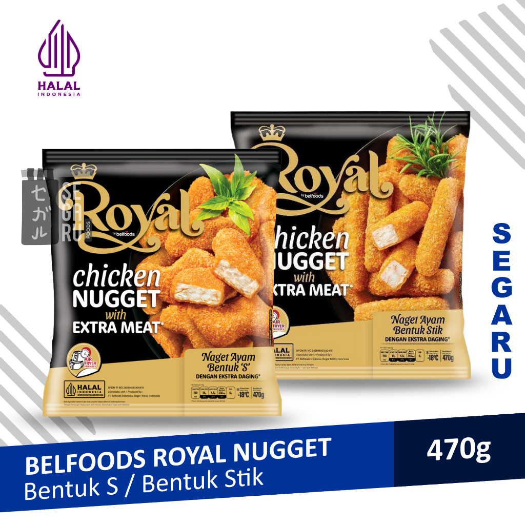 Jual BELFOODS Royal Chicken Nugget 470gr | Shopee Indonesia