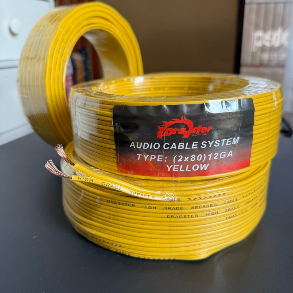 Jual Kabel Speaker 18 Awg Harga 1 roll DRAGSTER KABEL SPEAKER 2 JALUR ...