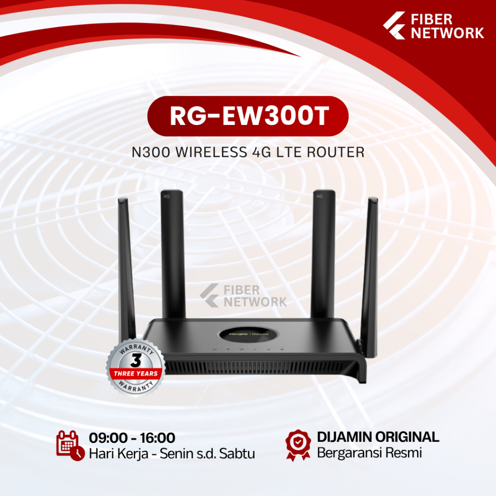 Jual Ruijie Reyee RG-EW300T Wireless N 4G Lte Router | Shopee Indonesia