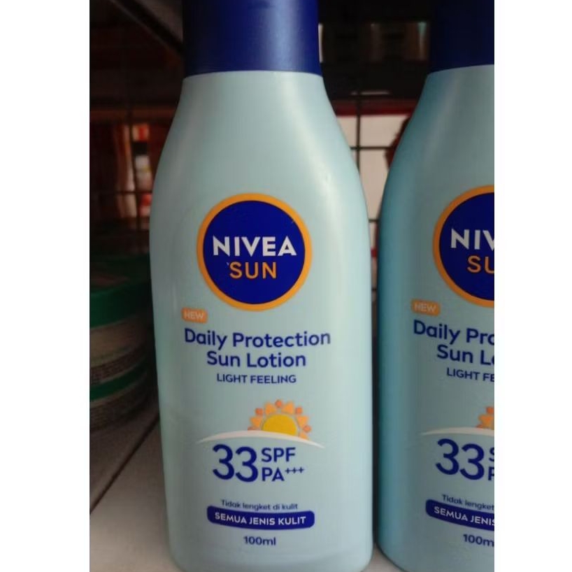 Jual NIVEA SUN DAILY PROTECTION-SUN LOTION 33SPF, 100ML | Shopee Indonesia