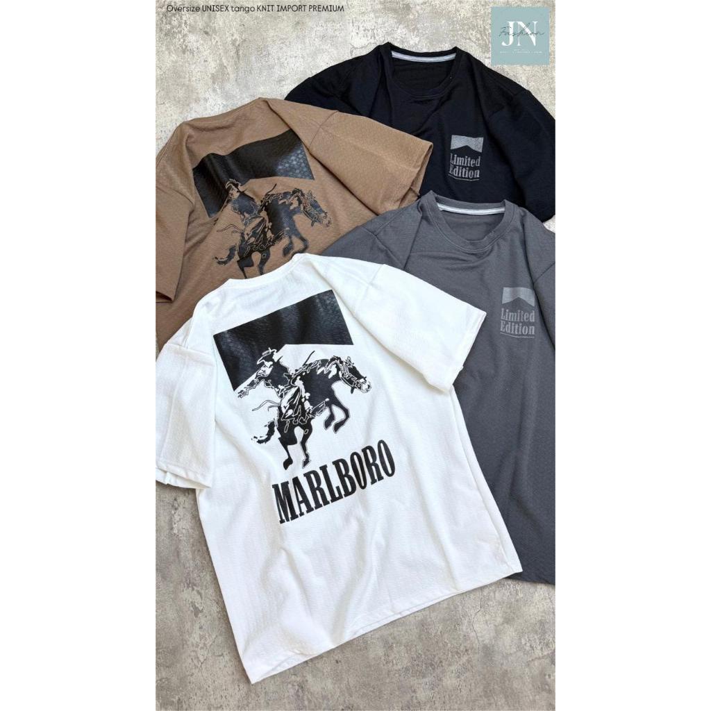 Jual Kaos Oversize Unisex Marlboro Limited Edition | Bahan Tango ...