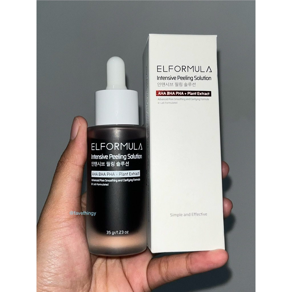Jual Elformula Peeling Solution Exfo Serum | Shopee Indonesia