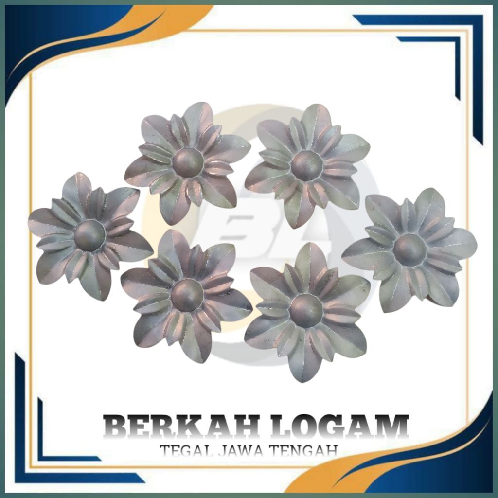 Jual BUNGA TERATAI BESI PLAT ORNAMEN TRALIS DAN PINTU PAGAR DLL ...