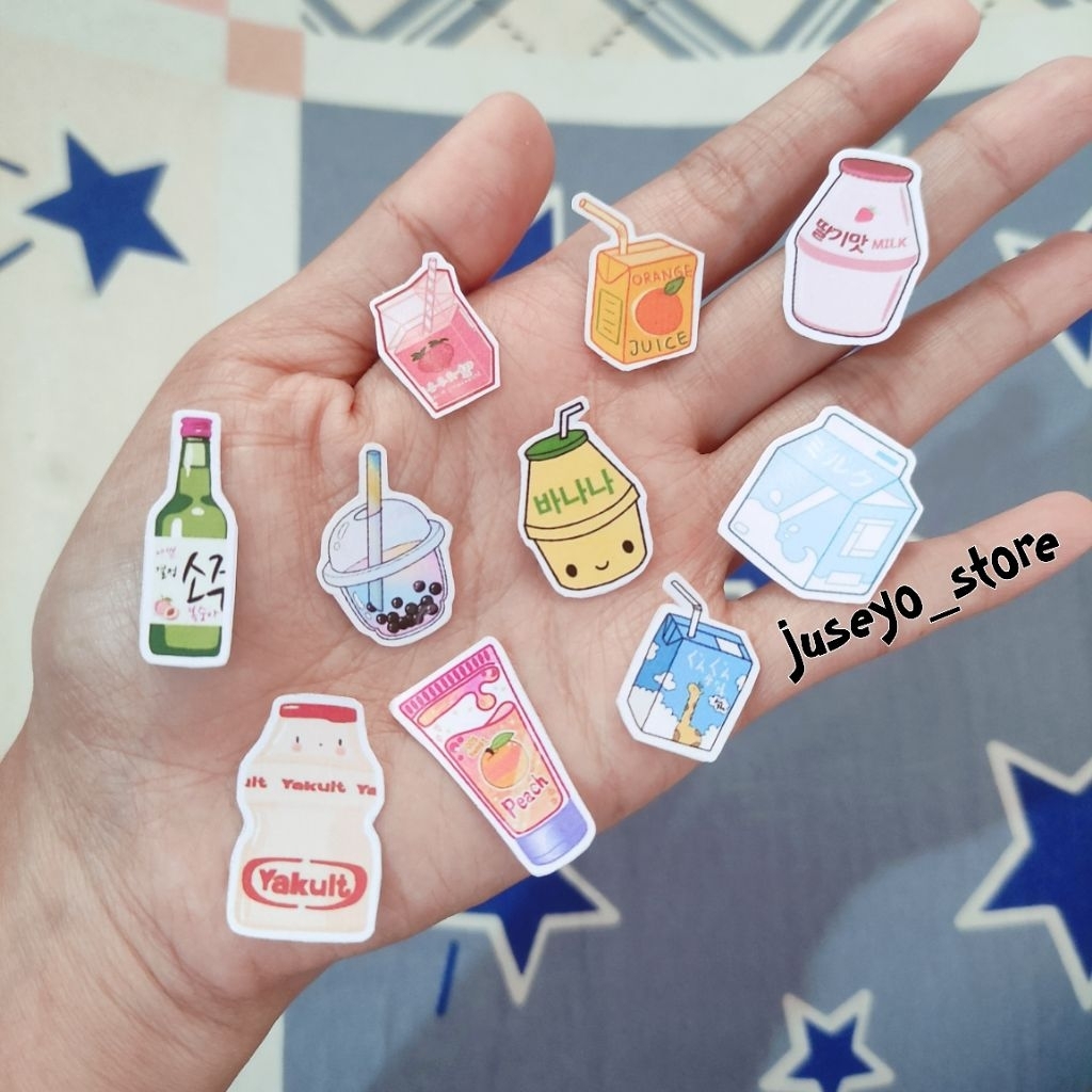 Jual Kpop Foods cute sticker stiker estetik (Baca deskrip!!!) | Shopee ...