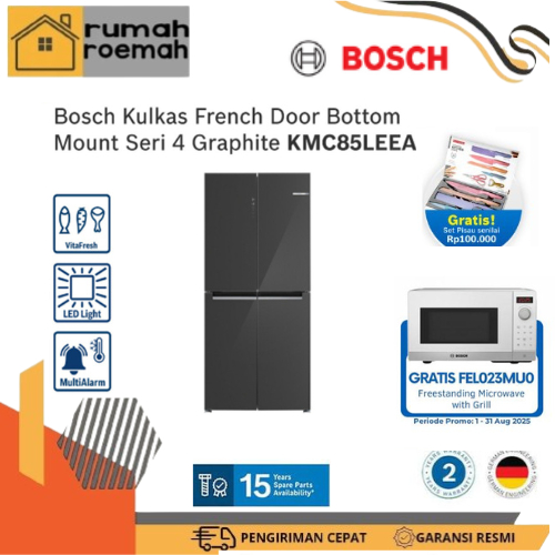 Jual Bosch KMC85LEEA Kulkas French Door Bottom Mount Refrigerator ...