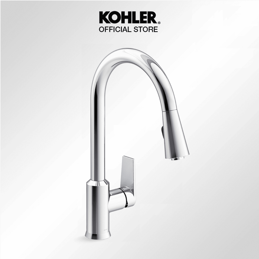 Jual KOHLER Taut Keran / Kran Dapur Cuci Piring / Kitchen Faucet Pull ...