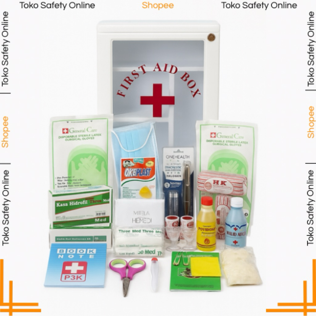 Jual Kotak Obat P3K Dinding MC-11 Dengan Isi Obat - First Aid Box ...