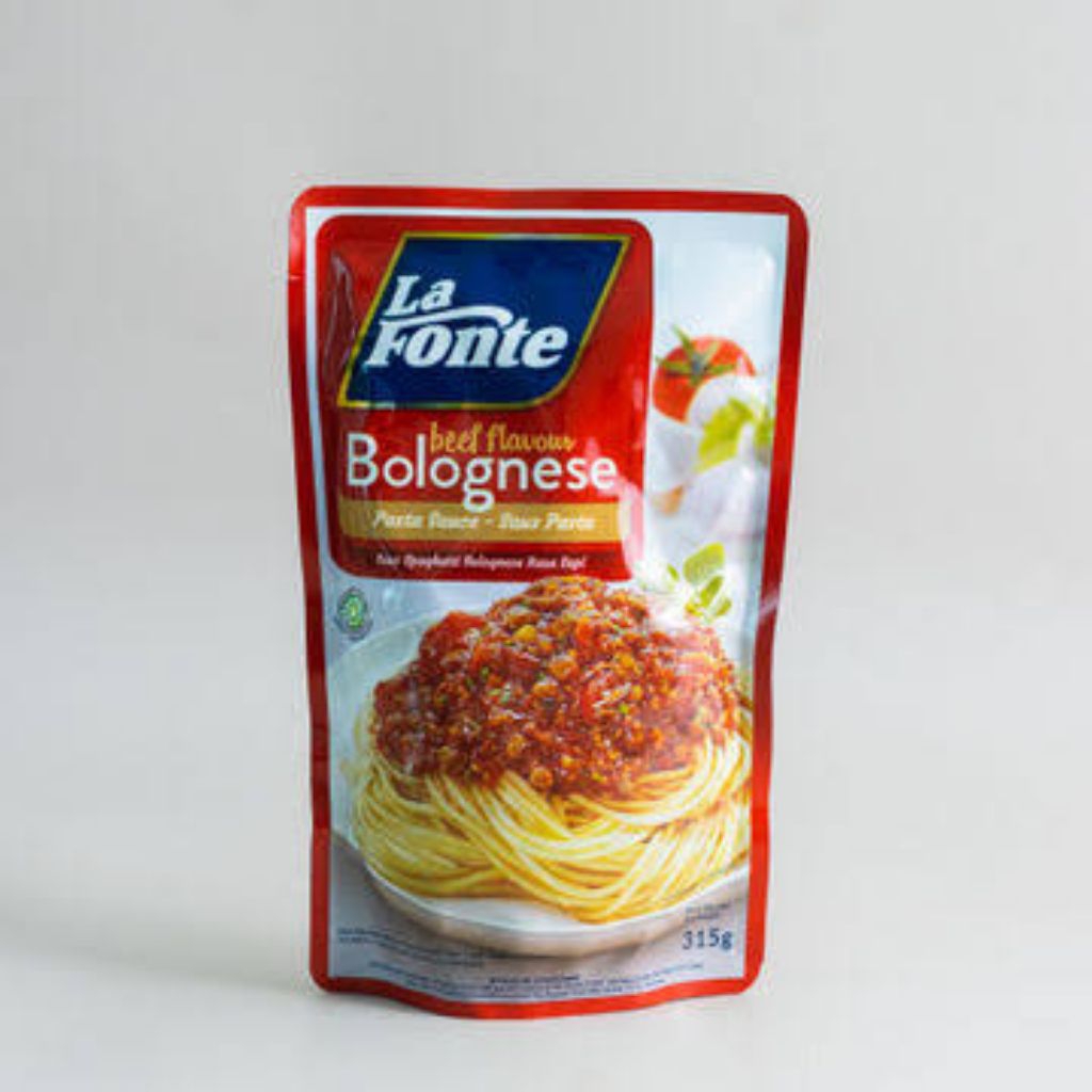 Jual Saus Spaghetti La Fonte Pasta Beef Bolognaise 315 gr (Sapi ...