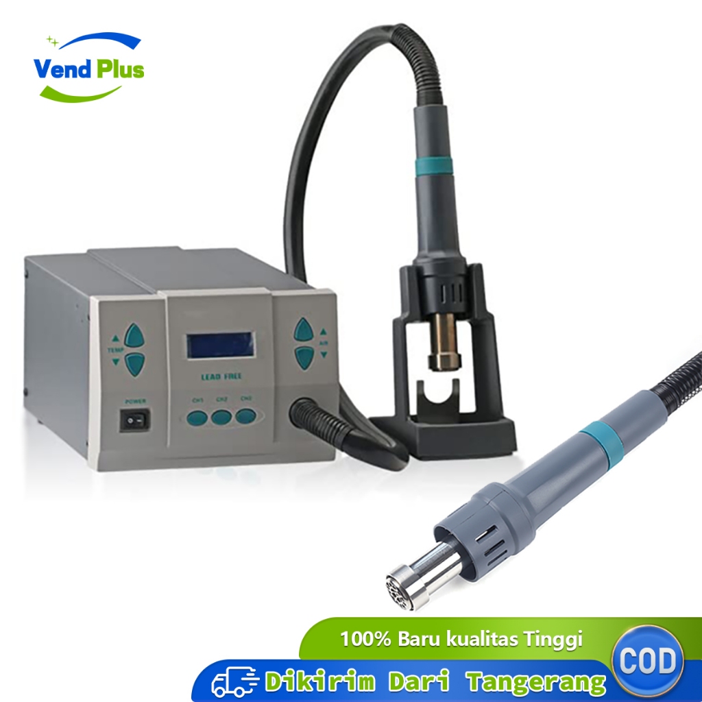 Jual 861DW Blower Quick 1000w Hot Air Gun Blower Uap Quick High Quality ...