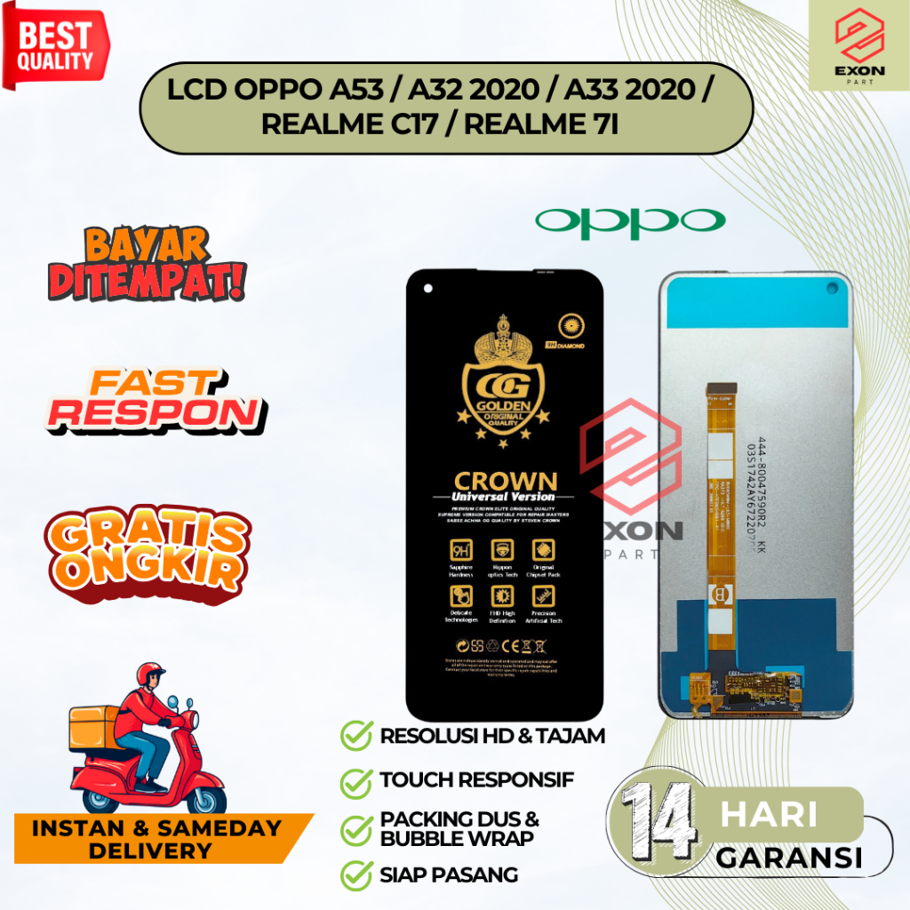 Jual LCD OPPO A53 2020 - A32 2020 - A33 2020 REALME C17 - REALME 7I FULLSET ORIGINAL | Shopee ...