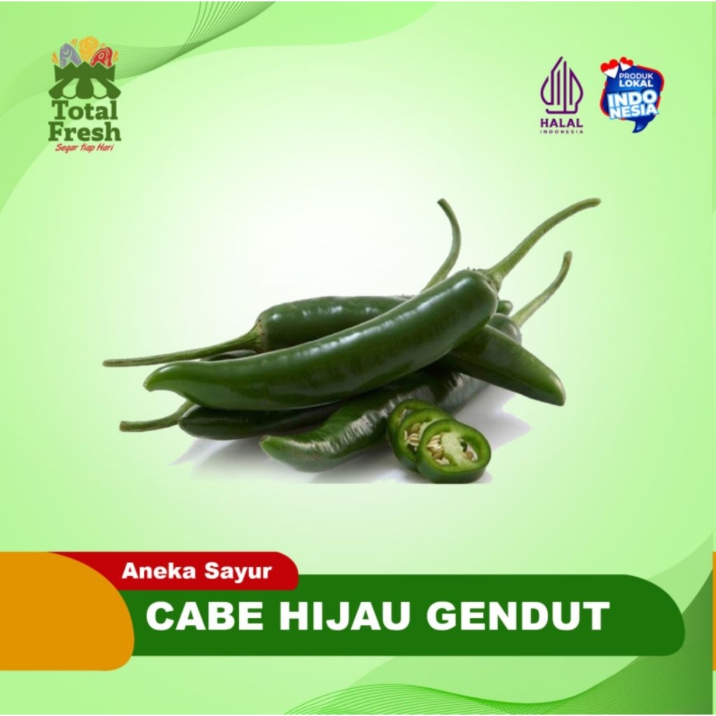 Jual Cabe Hijau Gendut // Cabe ijo gendut // cabai hijau besar | Shopee ...