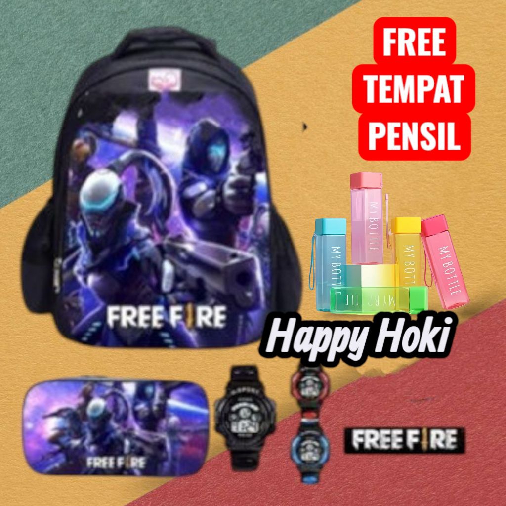 Jual Tas Ransel Fashion Sekolah Anak Laki Laki PAUD TK SD Karakter free ...