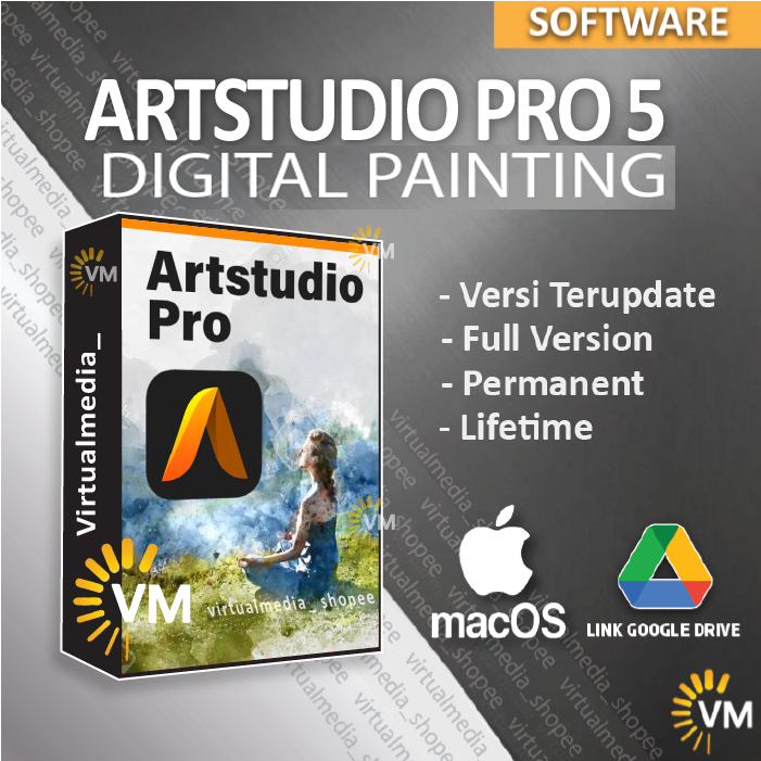 Jual ARTSTUDIO PRO 5 MAC OS DIGITAL PAINTING DRAW APLIKASI MENGGAMBAR MEWARNAI MELUKIS ILUSTRASI ...