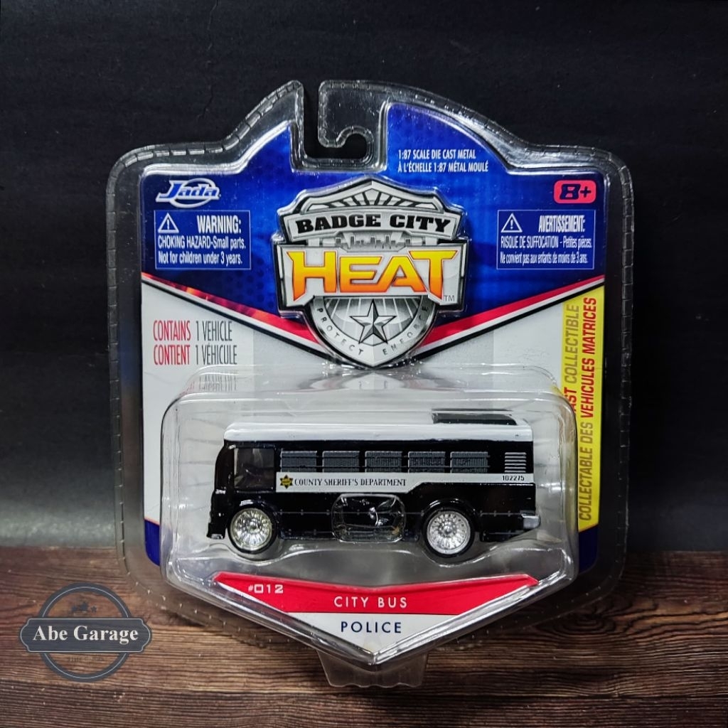 Jual Jada Diecast Badge City Heart City Bus Police | Shopee Indonesia