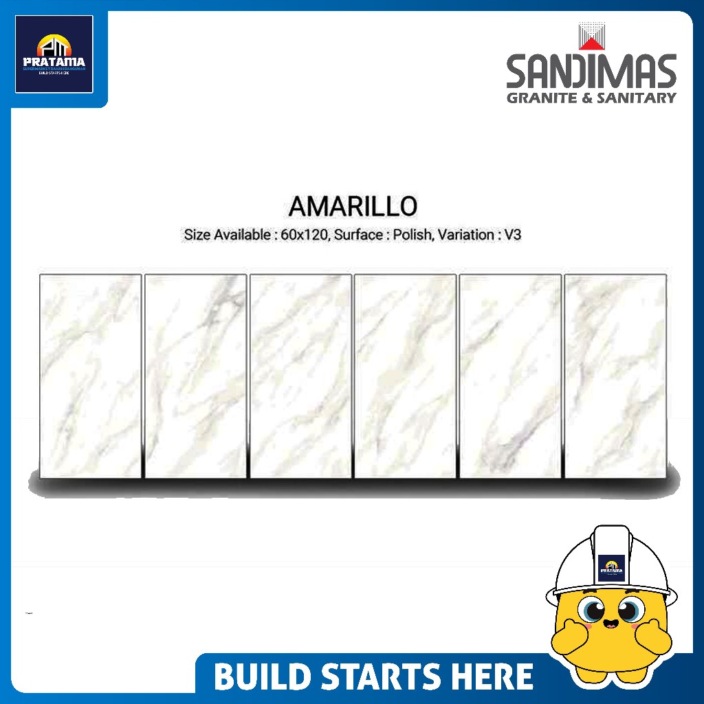 Jual SANDIMAS GARNITE 60x120 AMARILLO | Shopee Indonesia
