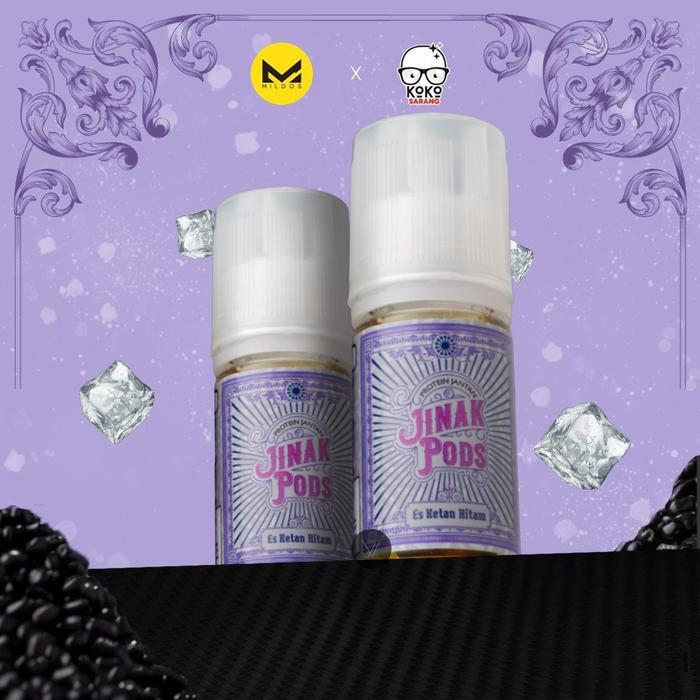 Jual Liquid Jinak Pods Es Ketan Hitam Salt Nic 30ML by Koko Sarang x ...