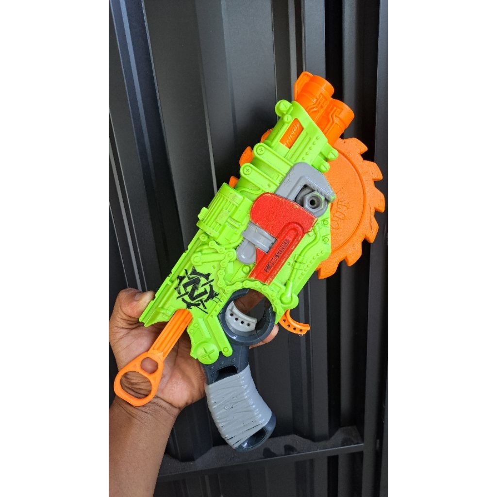 Jual nerf zombie crosscut blaster | Shopee Indonesia