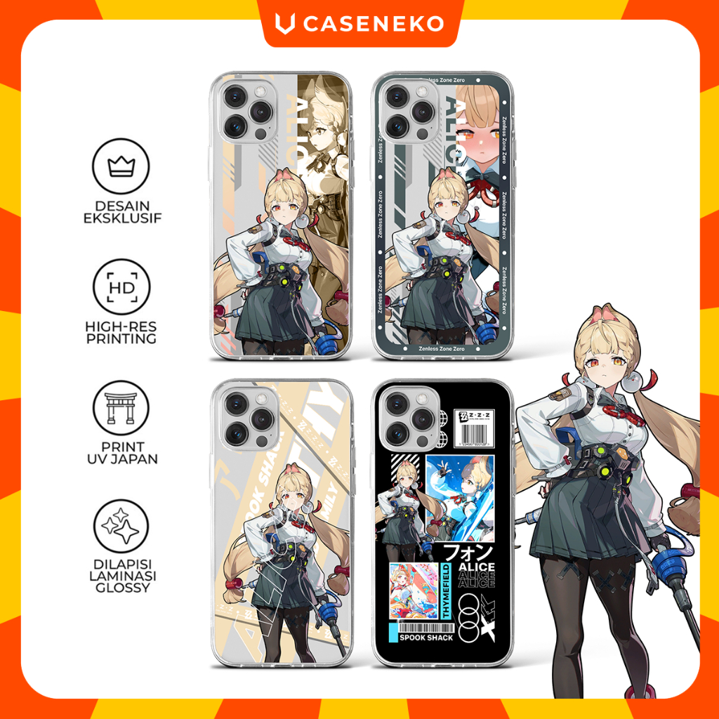 Jual Case Alice Thymefield Zenless Zone Zero ZZZ Anime Game Phone ...