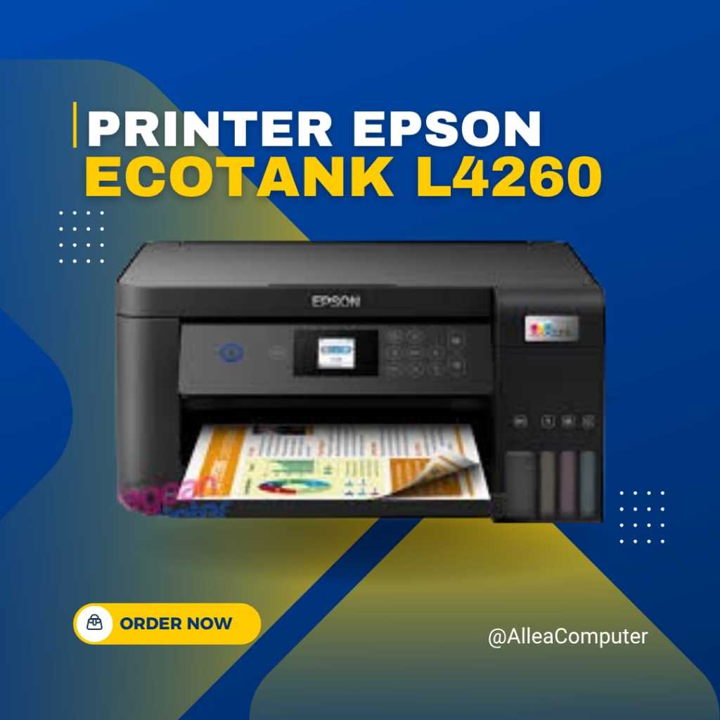 Jual PRINTER ALL IN ONE EPSON L4260 A4 WiFi DUPLEX PRINTER ECOTANK ALL ...