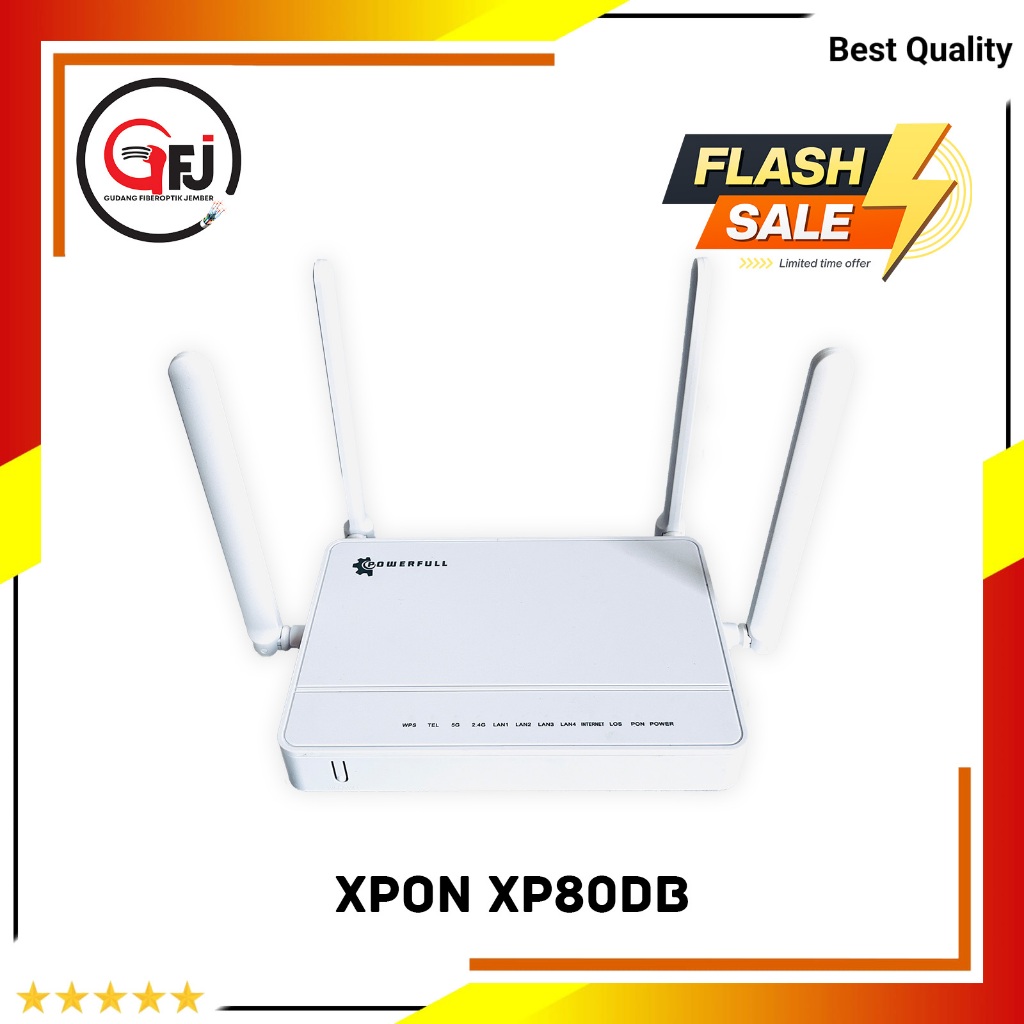 Jual [TERMURAH] MODEM XPON POWERFULL XP80DB DUALBAND BARU | Shopee ...