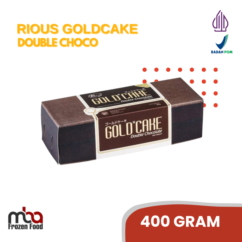 Jual RIOUS GOLD CAKE Double Chocolate by BERNARDI /Rotibakar /Camilan ...