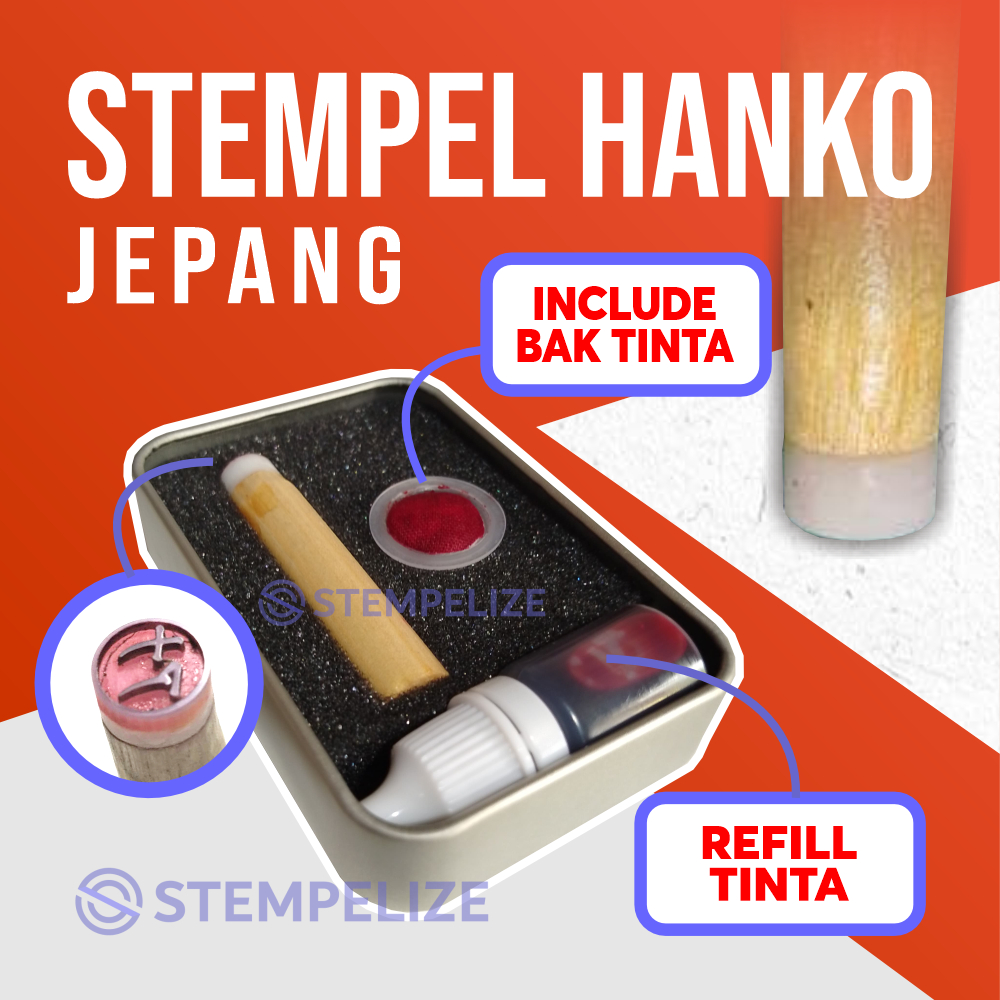 Jual STEMPEL HANKO JEPANG INKAN JAPAN STAMP | Shopee Indonesia