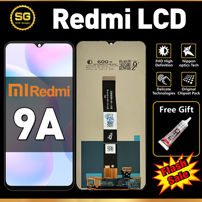 Jual ORI LCD FOR Redmi 9A Original Fullset Asli For LCD hp Redmi 9A ...