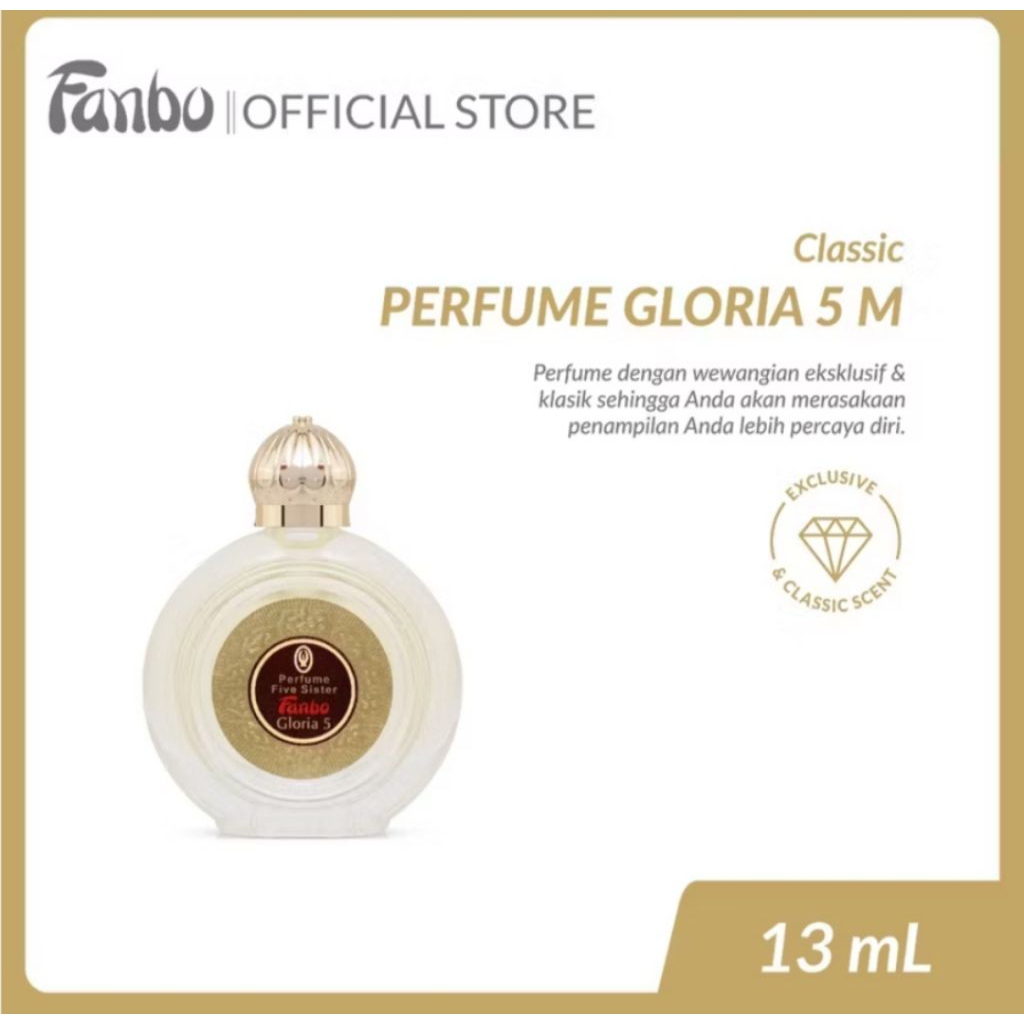 Jual Fanbo Parfum Gloria 5m (13ml) | Shopee Indonesia