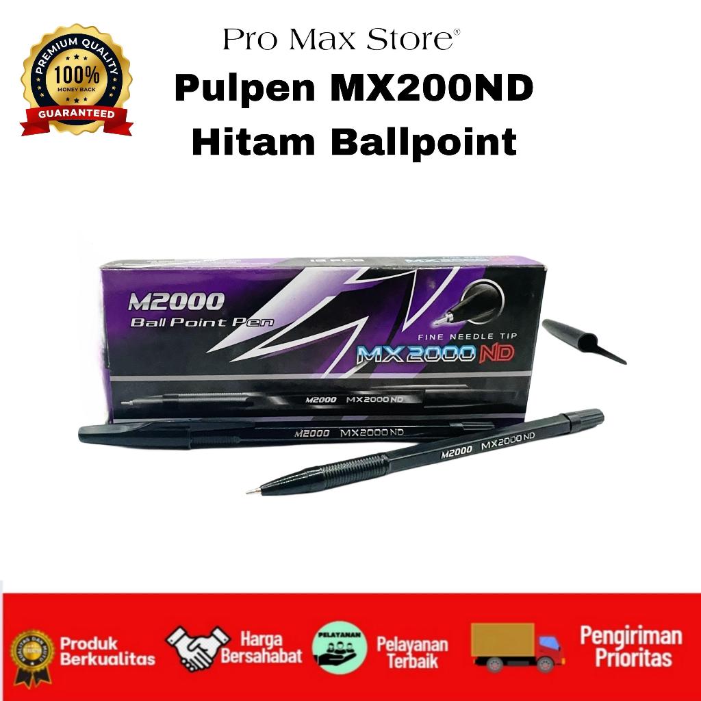 Jual PMS - (1pc) Pulpen MX2000ND Hitam Ballpoint bolpen Pen tinta Hitam ...