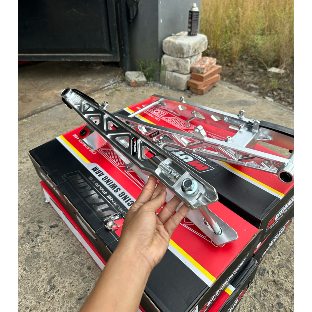 Jual SWING ARM MUTAKIN NINJA R SS FULL CNC PNP TINGGAL PASANG | Shopee ...