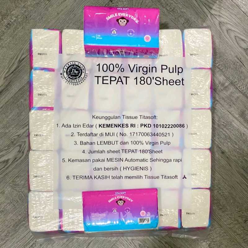 Jual Tisue Tita Soft 1 Bal / Tisu 1 Bal | Shopee Indonesia