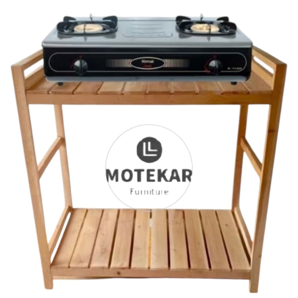 Jual meja kompor gas 2 tungku meja minimalis serbaguna | Shopee Indonesia