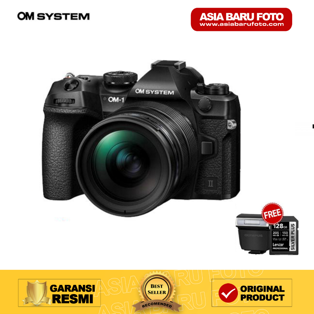Jual OM System OM-1 II kit 12-40mm f2.8 PRO II Olympus OM1 II OM1 Mark ...