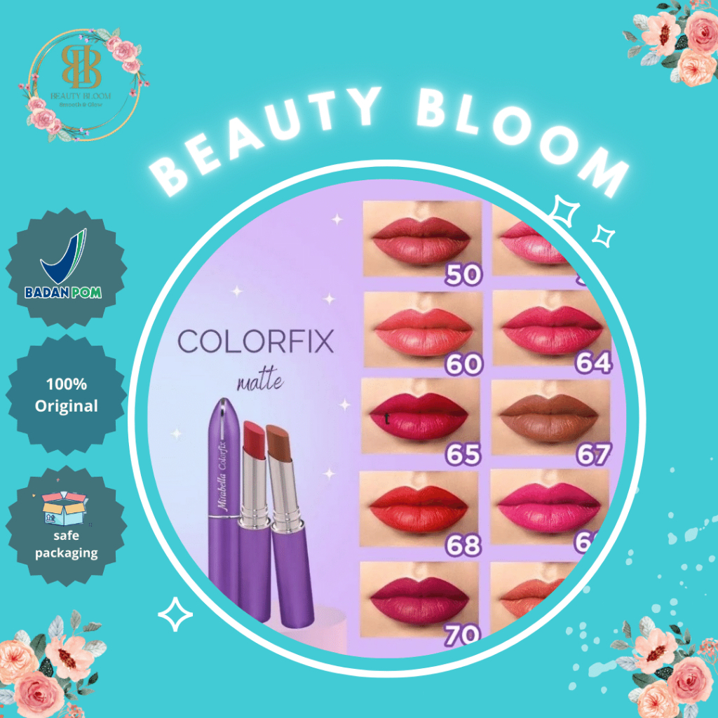 Jual Mirabella Color Fix Lipstick | Shopee Indonesia
