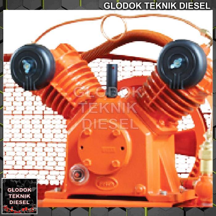 Jual Shark Bare Air Compressor 0.5 1/2 HP Kepala Kompresor Head pump ...