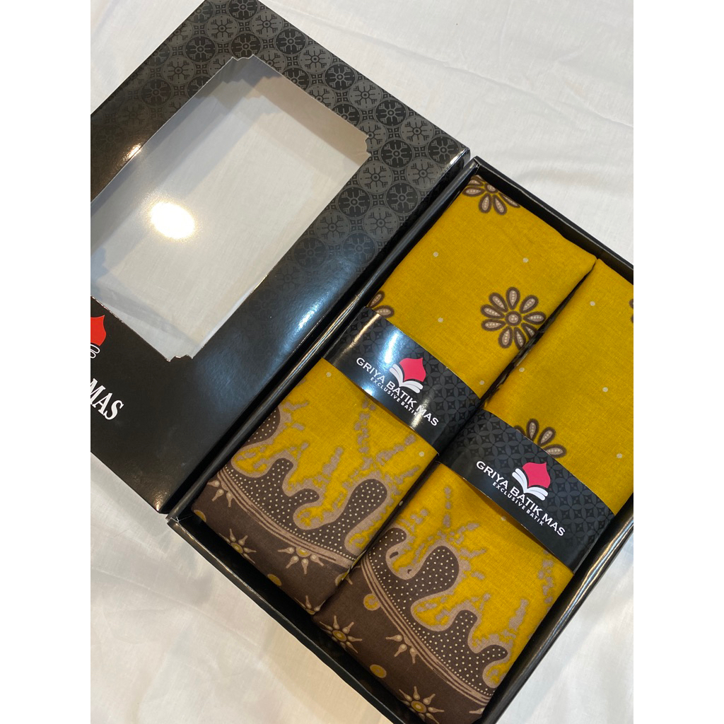Jual EXCLUSIVE!!! Hampers Kain Batik Premium Kain Batik Printing Bahan ...