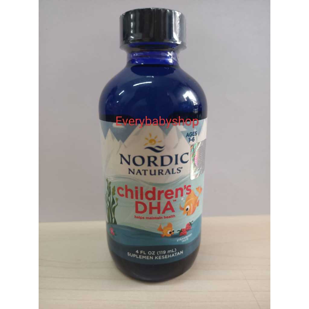 Jual Nordic naturals Children'S Dha Syrup Strawberry Taste 119ml ...