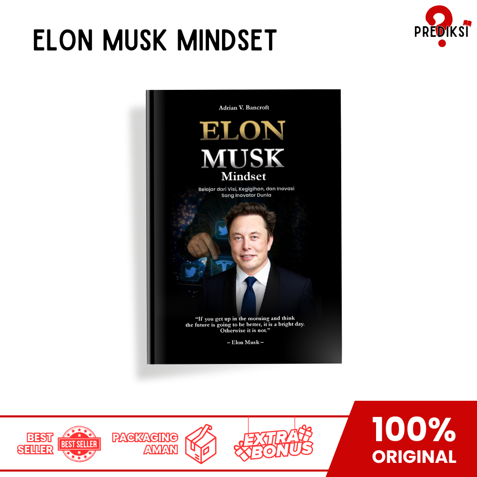 Jual Buku Elon Musk Mindset - Yash Media | Shopee Indonesia