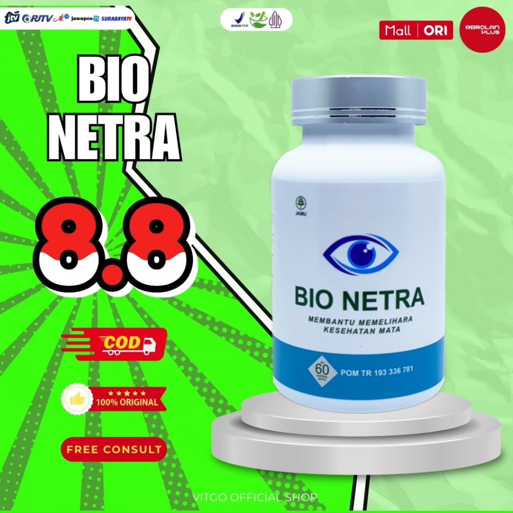 Jual BIONETRA I OBAT KAPSUL BIO NETRA OBAT MATA BIONETRA ORIGINAL 100% ...
