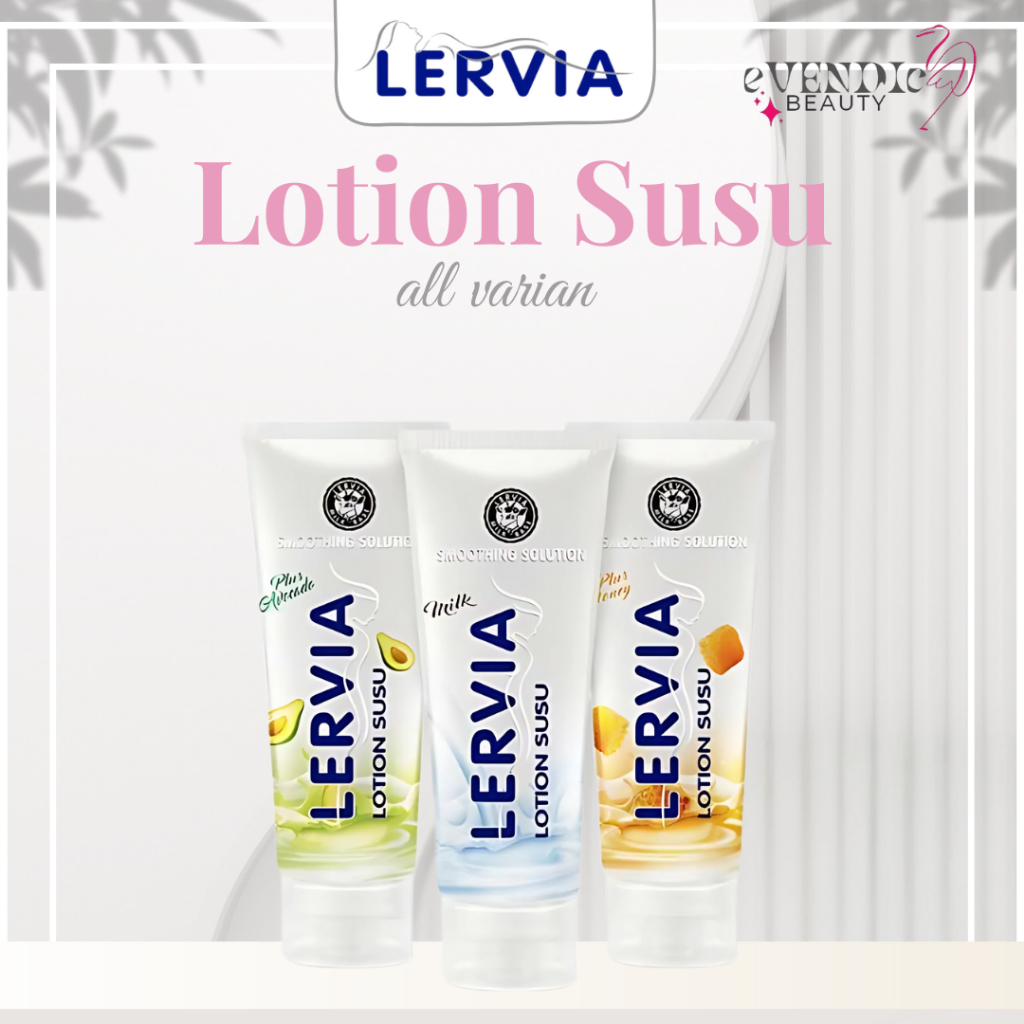 Jual Lervia Lotion Susu Tube 100 Ml All Series Body Lotion / Evendic ...