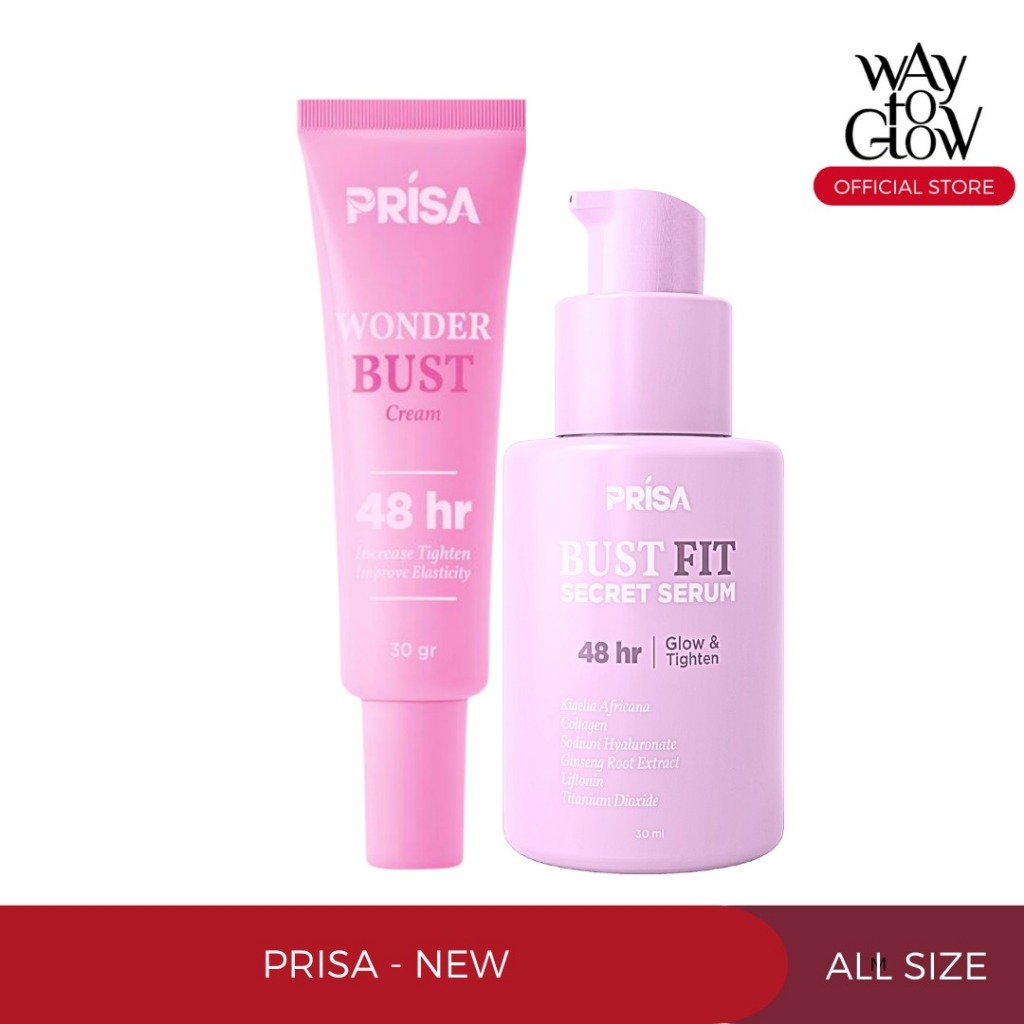 Jual Prisa Bust Fit Secret Serum / Prisa Wonder Bust cream | Shopee ...