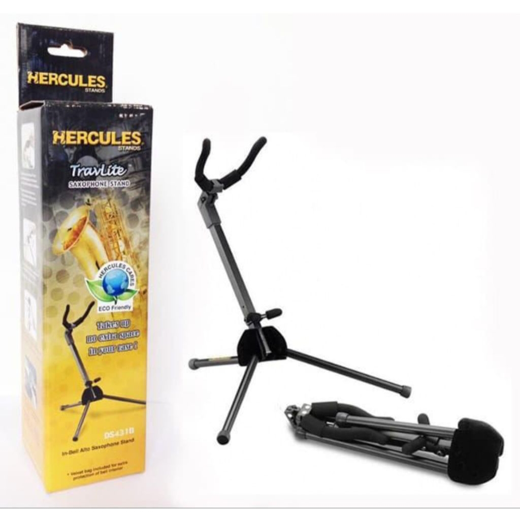 Jual Stand Saxophone Saxophone Stand Hercules DS431B Original | Shopee ...