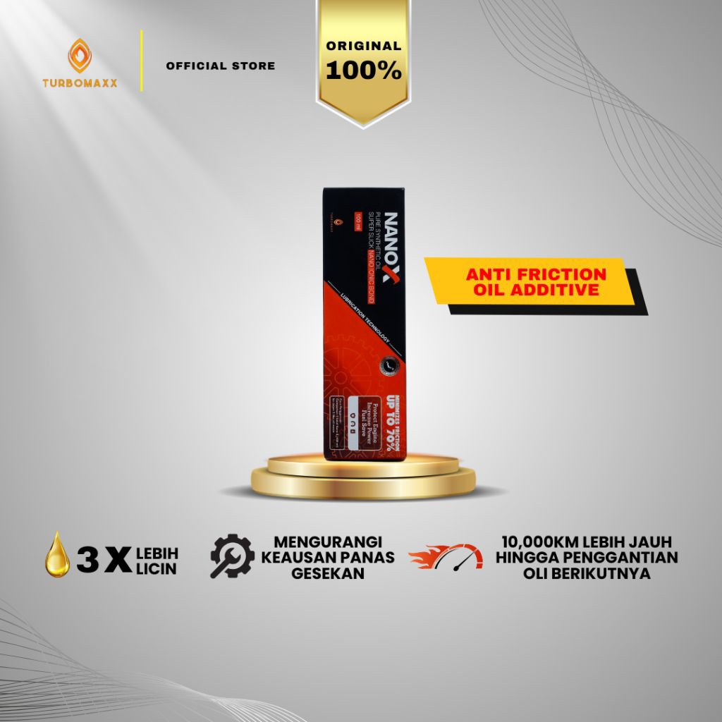 Jual Nano X Additif Anti Friction Additive Minyak Sintetis Murni untuk ...