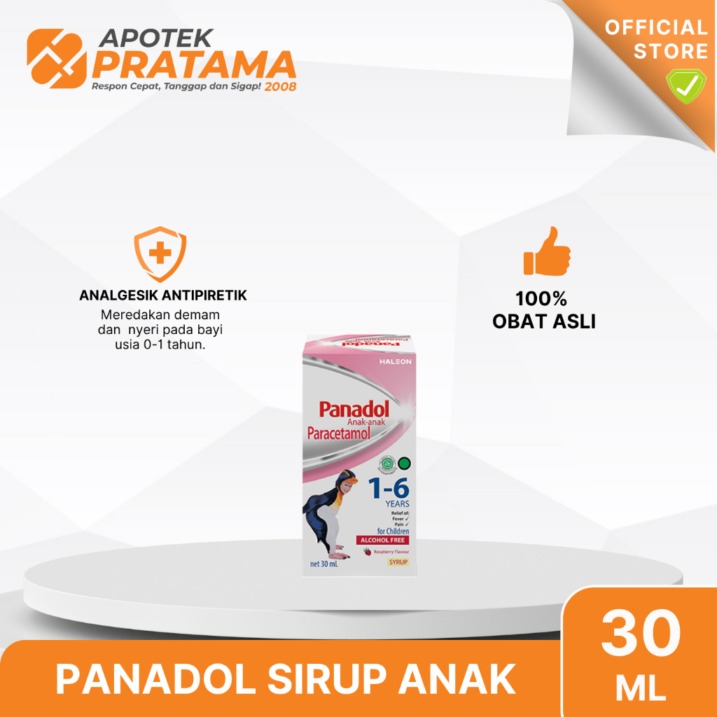 Jual PANADOL ANAK SYRUP 30ML/60ML | Shopee Indonesia