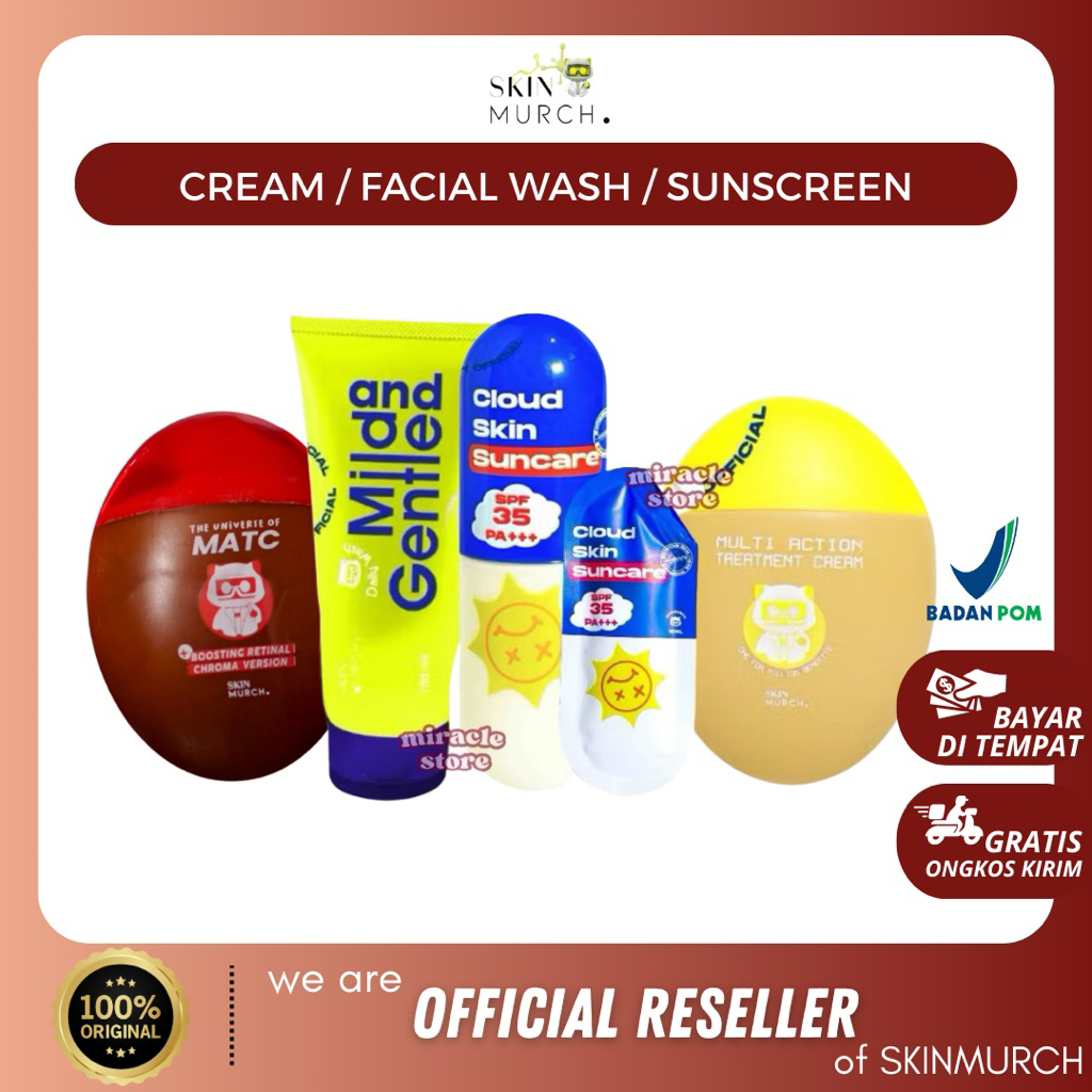 Jual [MIRACLE STORE] SKINMURCH SUNSCREEN / MATC RETINAL RETINOL ...