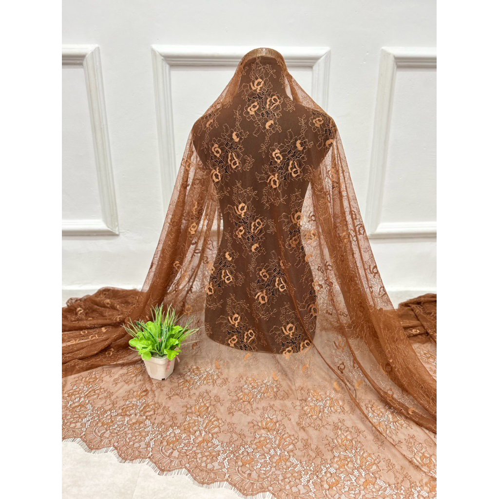 Jual Brokat shantily lace import maura | Shopee Indonesia